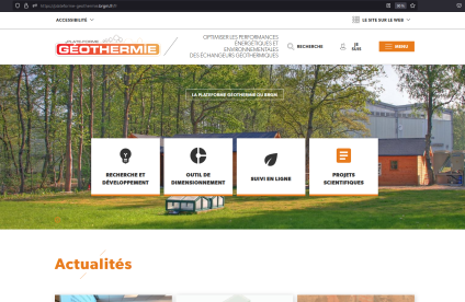 Accueil | Plateforme Geothermie